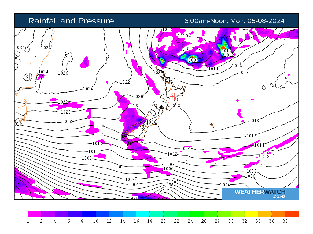 Rain Forecast | Rain Maps | WeatherWatch - New Zealand's Weather Data ...