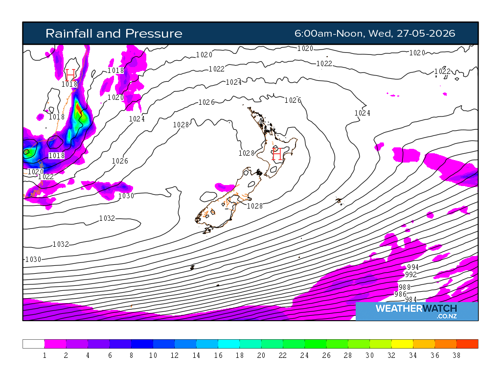 Rain Forecast | Rain Maps | WeatherWatch - New Zealand's Weather Data ...