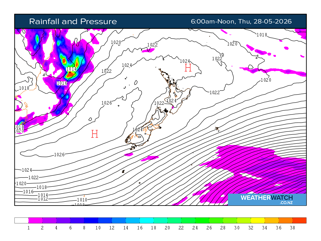 Rain Forecast | Rain Maps | WeatherWatch - New Zealand's Weather Data ...