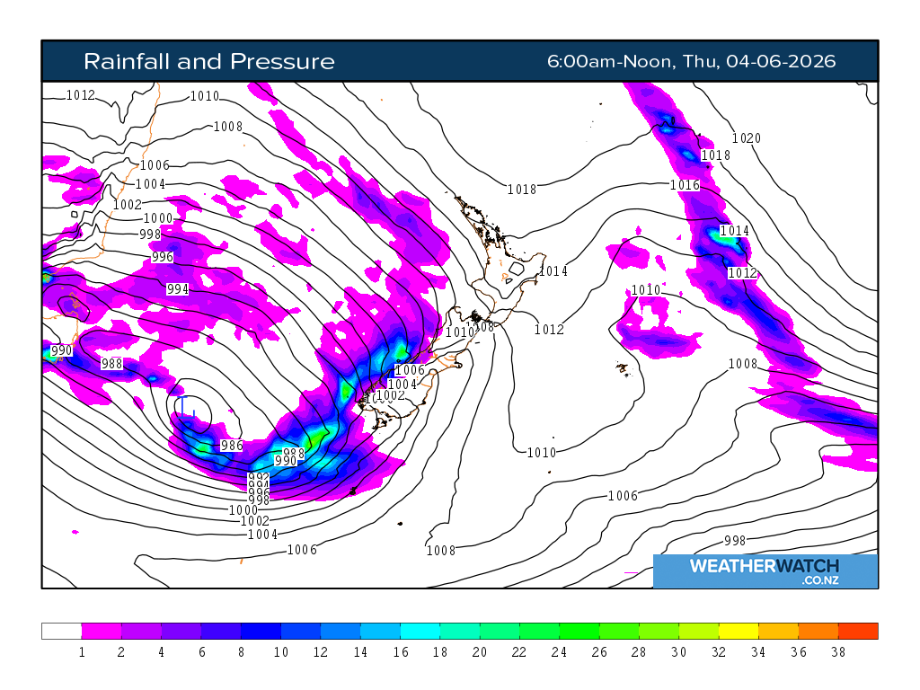 Rain Forecast | Rain Maps | WeatherWatch - New Zealand's Weather Data ...