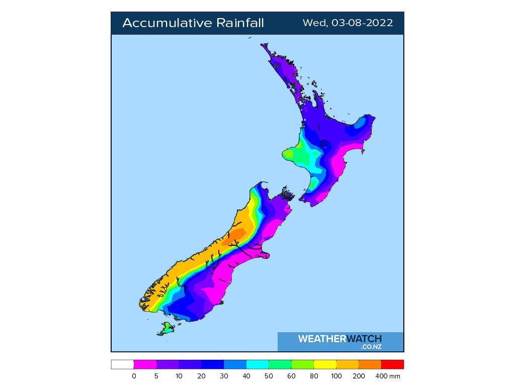 Rain Forecast | Rain Maps | WeatherWatch - New Zealand's Weather Data ...