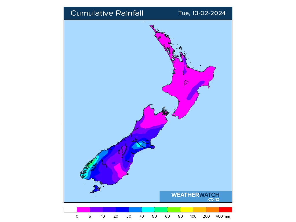 Rainfall and Pressure | Rain Maps | WeatherWatch - New Zealand's ...