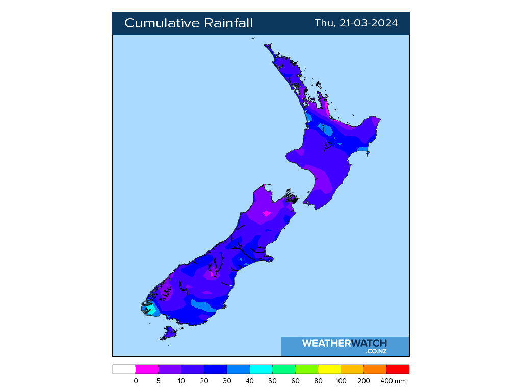 Cumulative Rainfall | Rain Maps | WeatherWatch - New Zealand's Weather ...