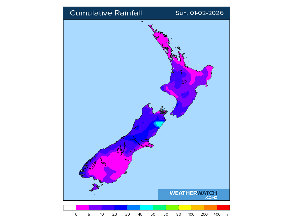 Cumulative Rainfall | Rain Maps | WeatherWatch - New Zealand's Weather ...
