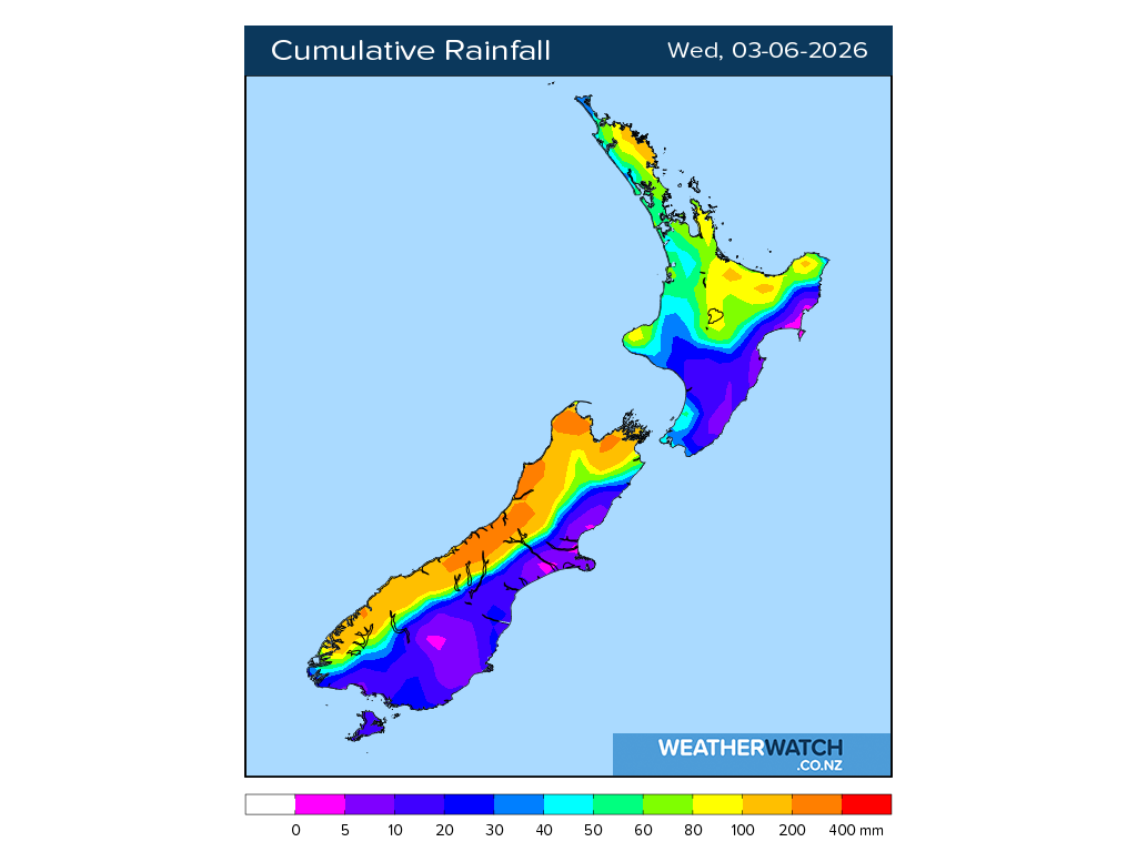 Rain Forecast | Rain Maps | WeatherWatch - New Zealand's Weather Data ...