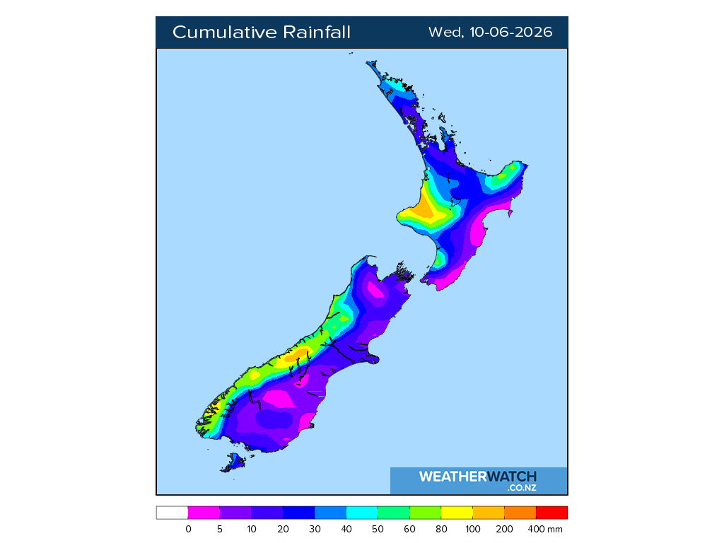Rain Forecast | Rain Maps | WeatherWatch - New Zealand's Weather Data ...