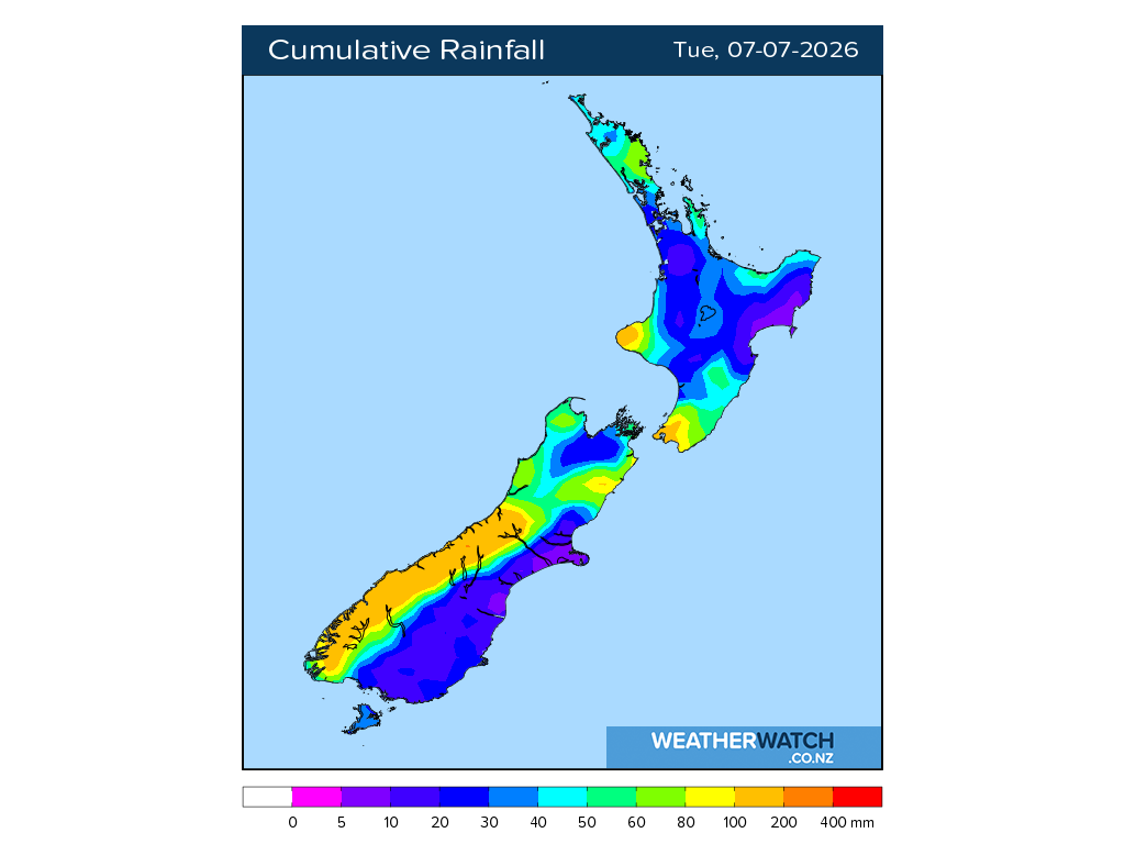 Rain Forecast | Rain Maps | WeatherWatch - New Zealand's Weather Data ...