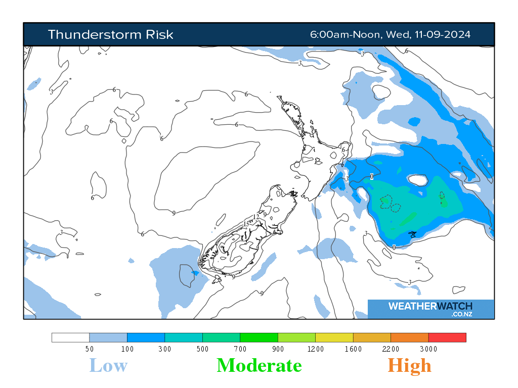 Thunderstorm Outlook | Lightning Maps | WeatherWatch - New Zealand's ...