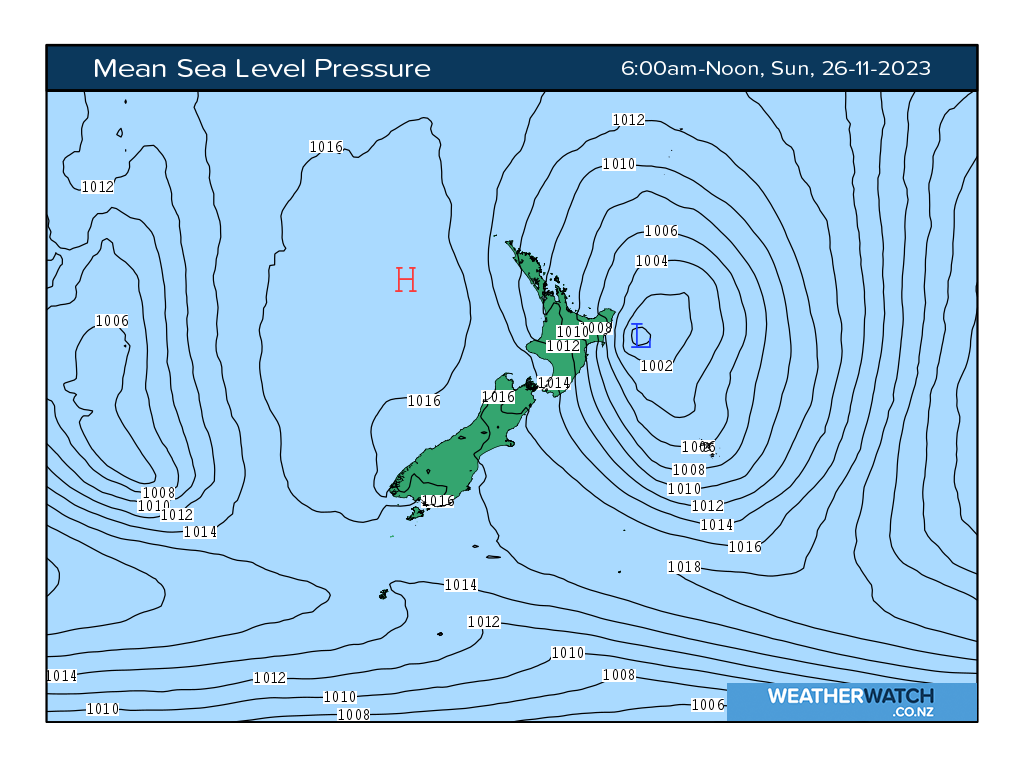 Mean Sea Level Pressure | Observations | WeatherWatch - New Zealand's ...