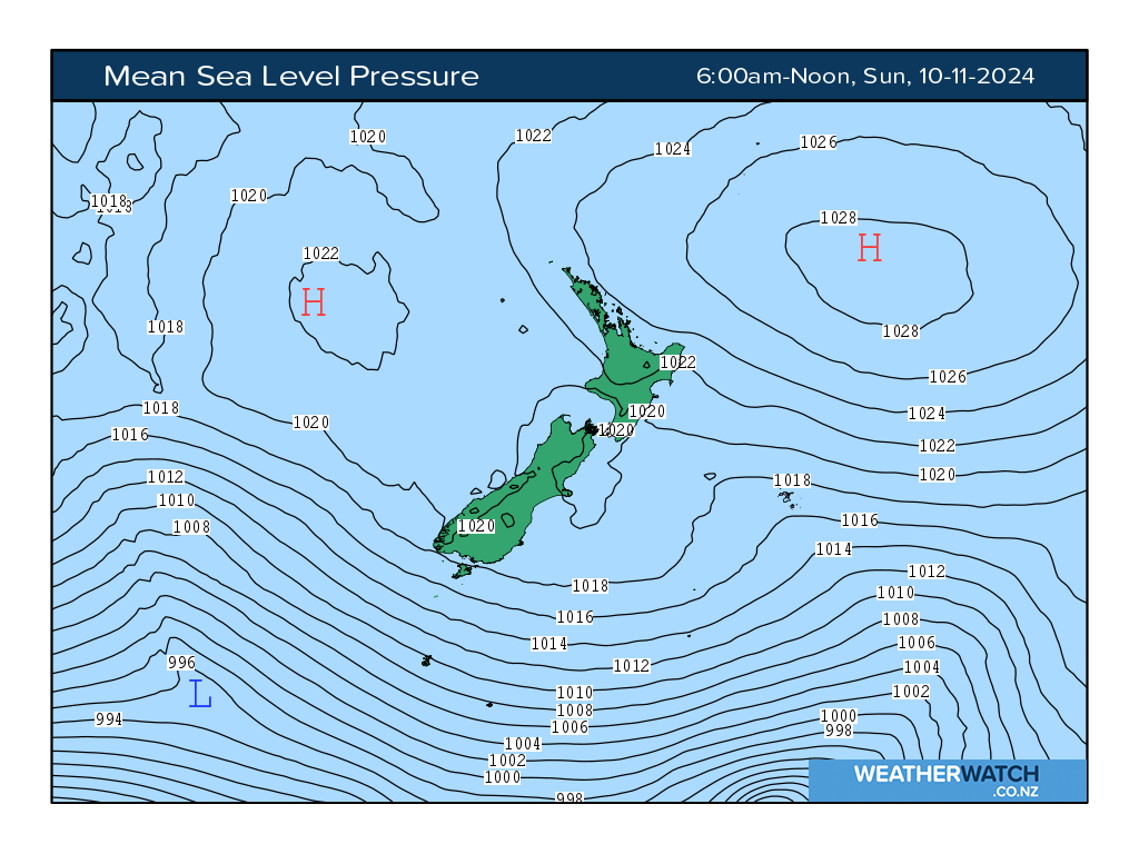 Mean Sea Level Pressure | Observations | WeatherWatch - New Zealand's ...