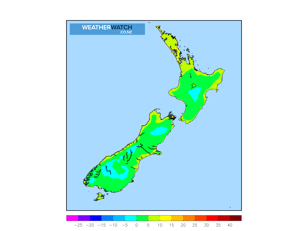 Minimum Temperature | Temperature Maps | WeatherWatch - New Zealand's ...